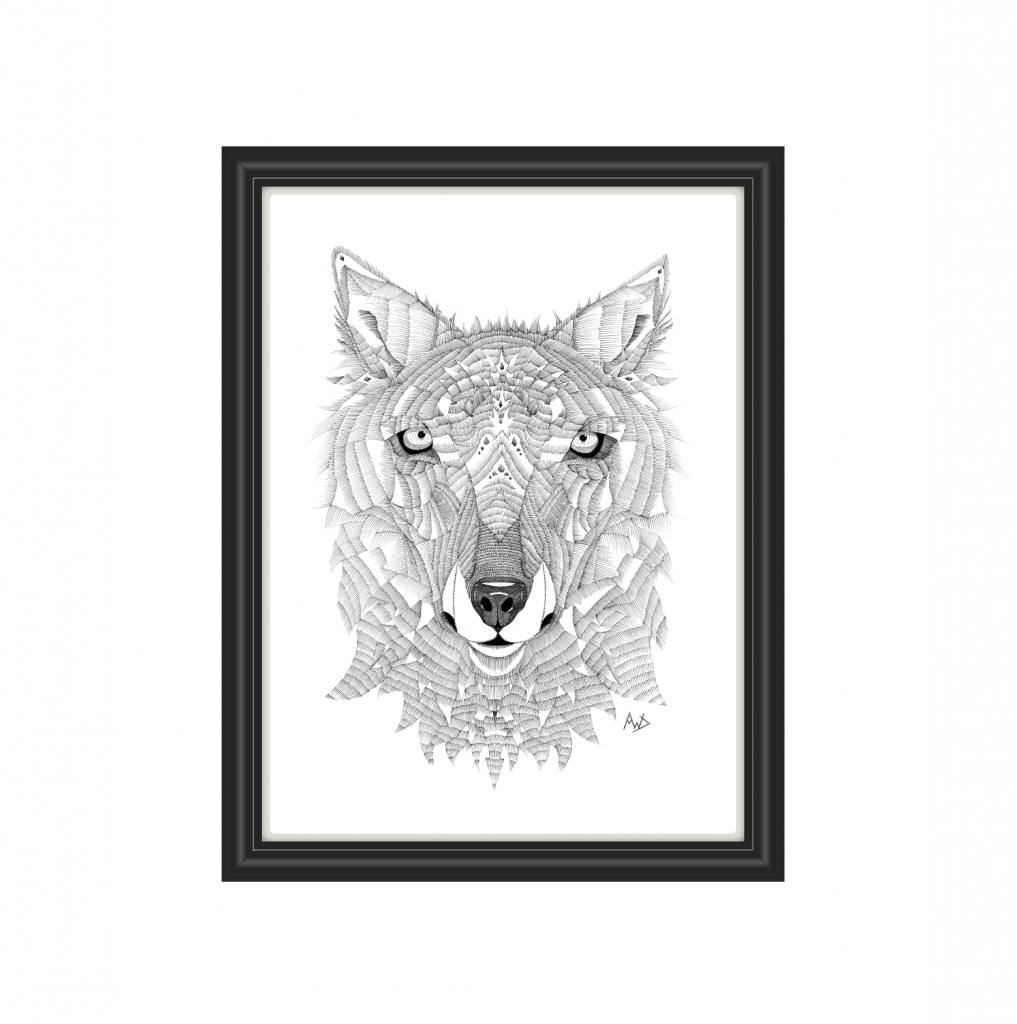 Artwolf Logo (wolf) - ArtWolfDesigns